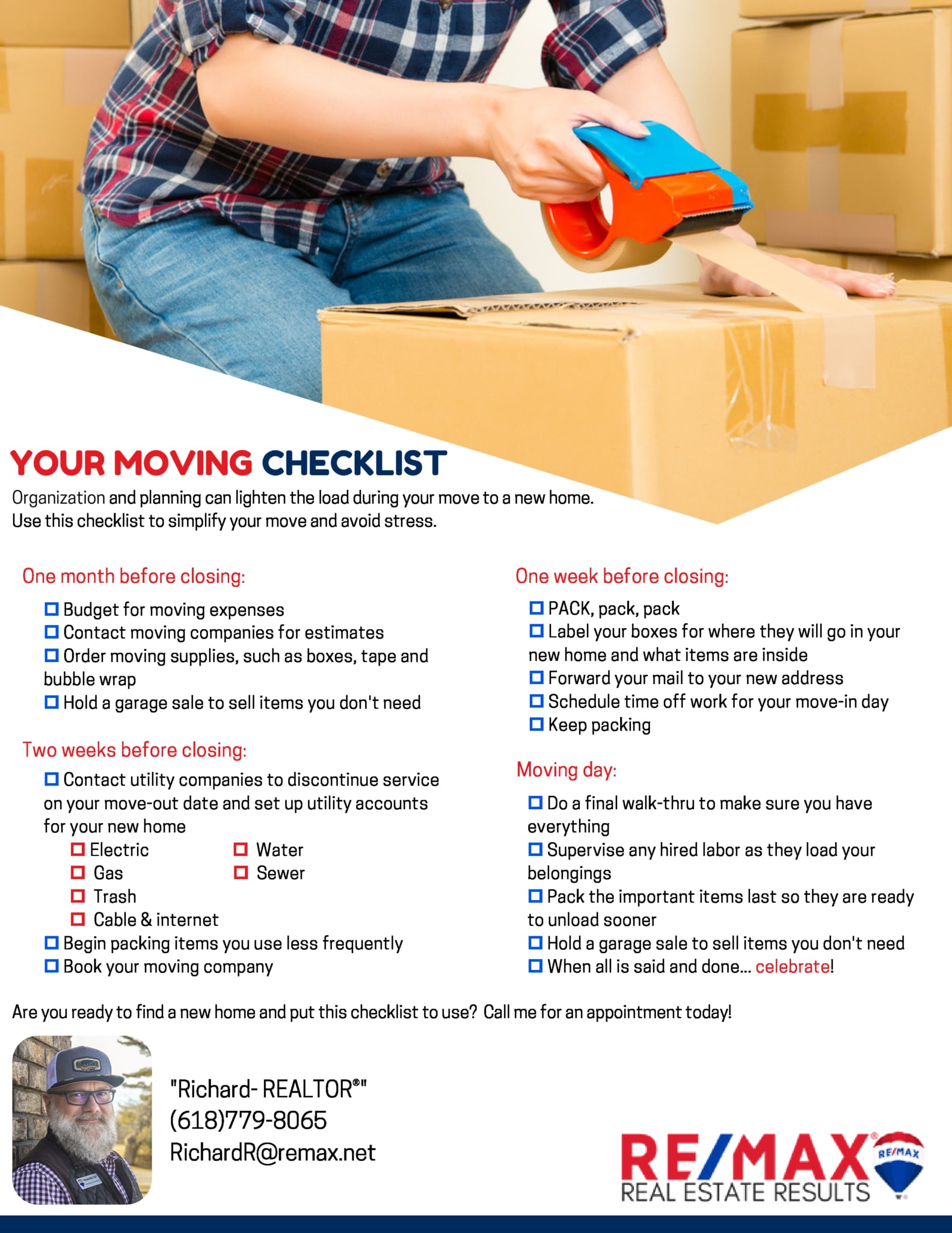 Your Moving Checklist Avoid The Stress FoxxYork Your Moving Checklist Avoid The Stress FoxxYork